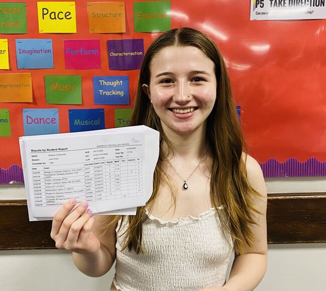 GCSE Results Day - Latest News - Sandwich Technology School