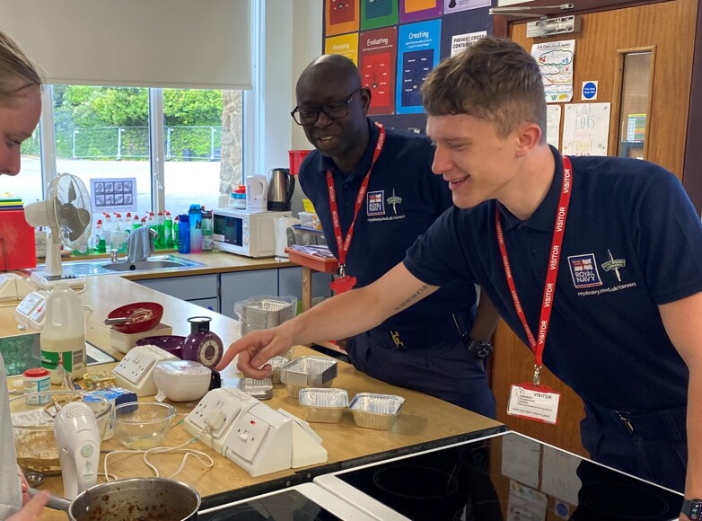 A visit from the Royal Navy - Latest News - Sandwich Technology School