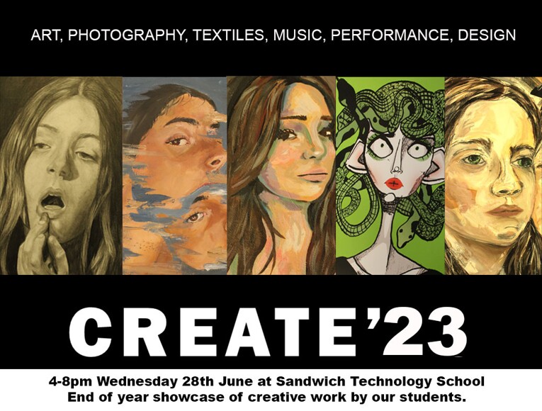 CREATE '23 - Latest News - Sandwich Technology School